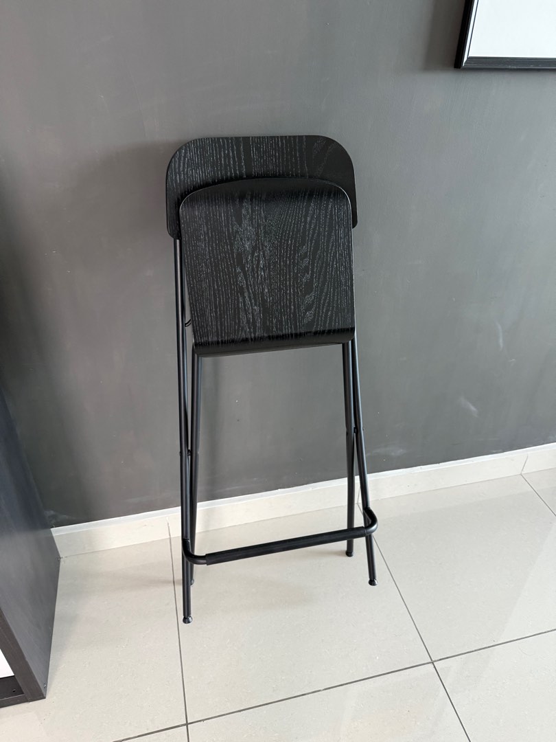 IKEA franklin backstool w/ back rest. 74cm, Furniture & Home Living ...