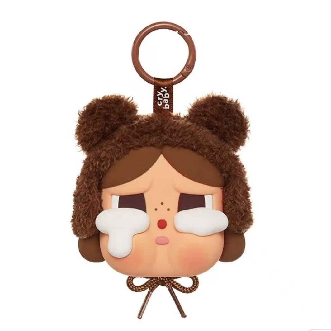 [IN STOCK] Pop Mart Crybaby Crying Again Airpods Crying Bear, Mobile ...