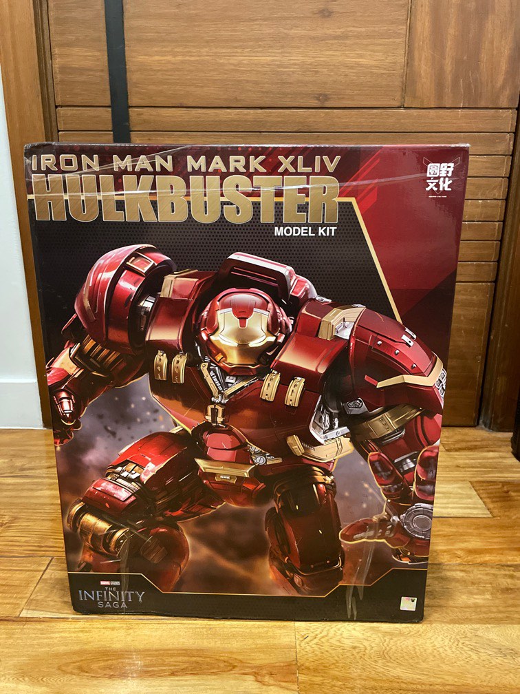 Iron Man Mark XLIV Hulkbuster Model Kit, Hobbies & Toys, Toys & Games ...