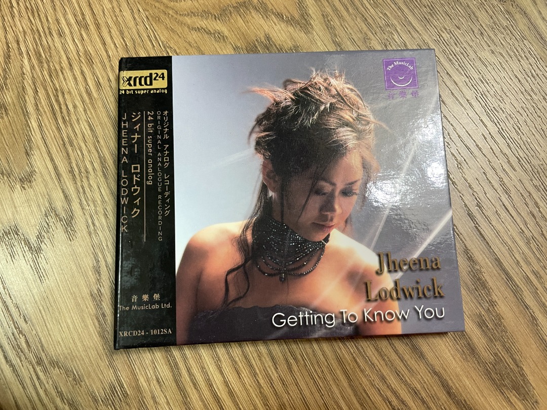 【發燒天碟】日本JVC頭版 Jheena Lodwick – Getting To Know You XRCD XRCD24 CD / JVC 首版 發燒靚聲 Made in Japan＃保存 ...