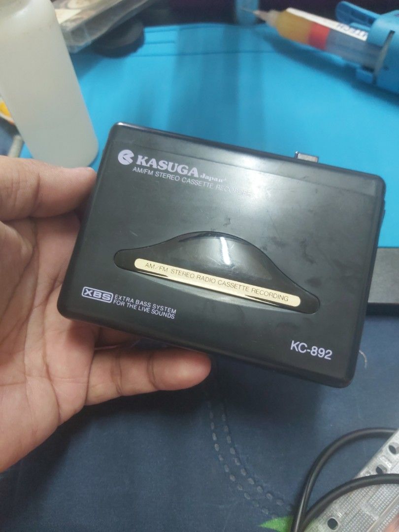 Kasuga Radio Cassette Recorder walkman, Audio, Portable Music Players on Carousell