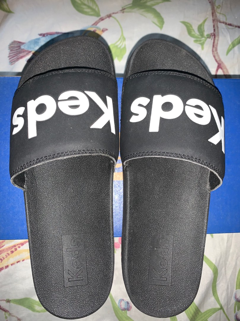 Keds Bliss II Solid Black, Men's Fashion, Footwear, Slippers & Slides ...