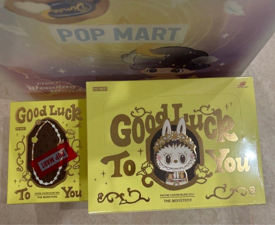 Labubu good luck to you phone charm (1 box $95), Hobbies & Toys, Toys ...