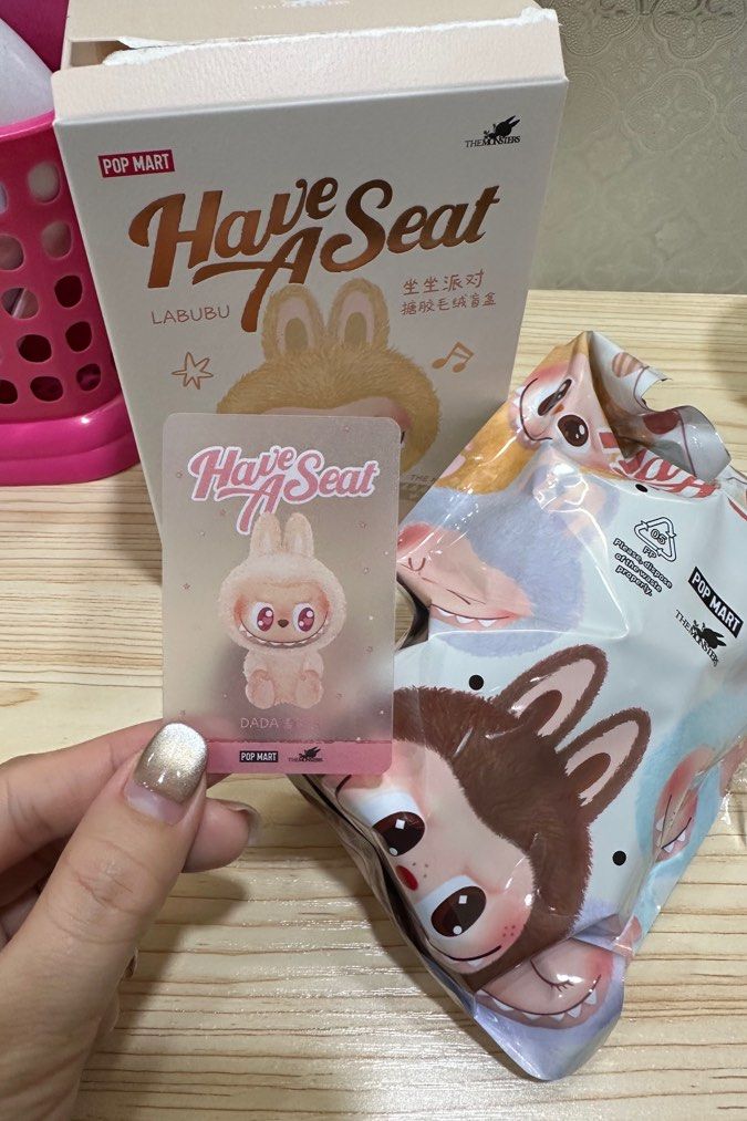 LABUBU Have a Seat Vinyl Plush Blind Box - DADA, Hobbies & Toys, Toys ...