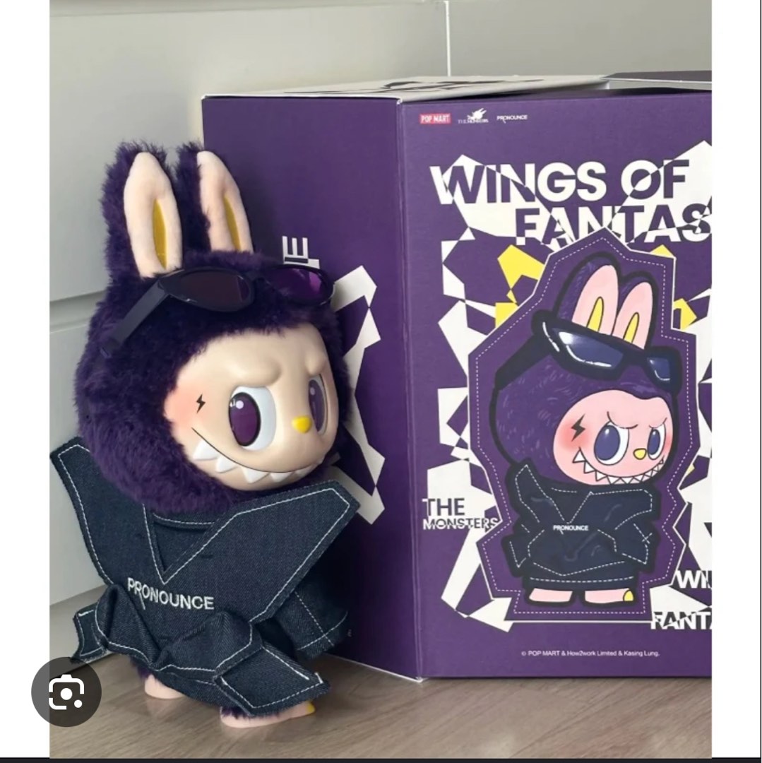 Labubu Wings of Fantasy, Hobbies & Toys, Toys & Games on Carousell