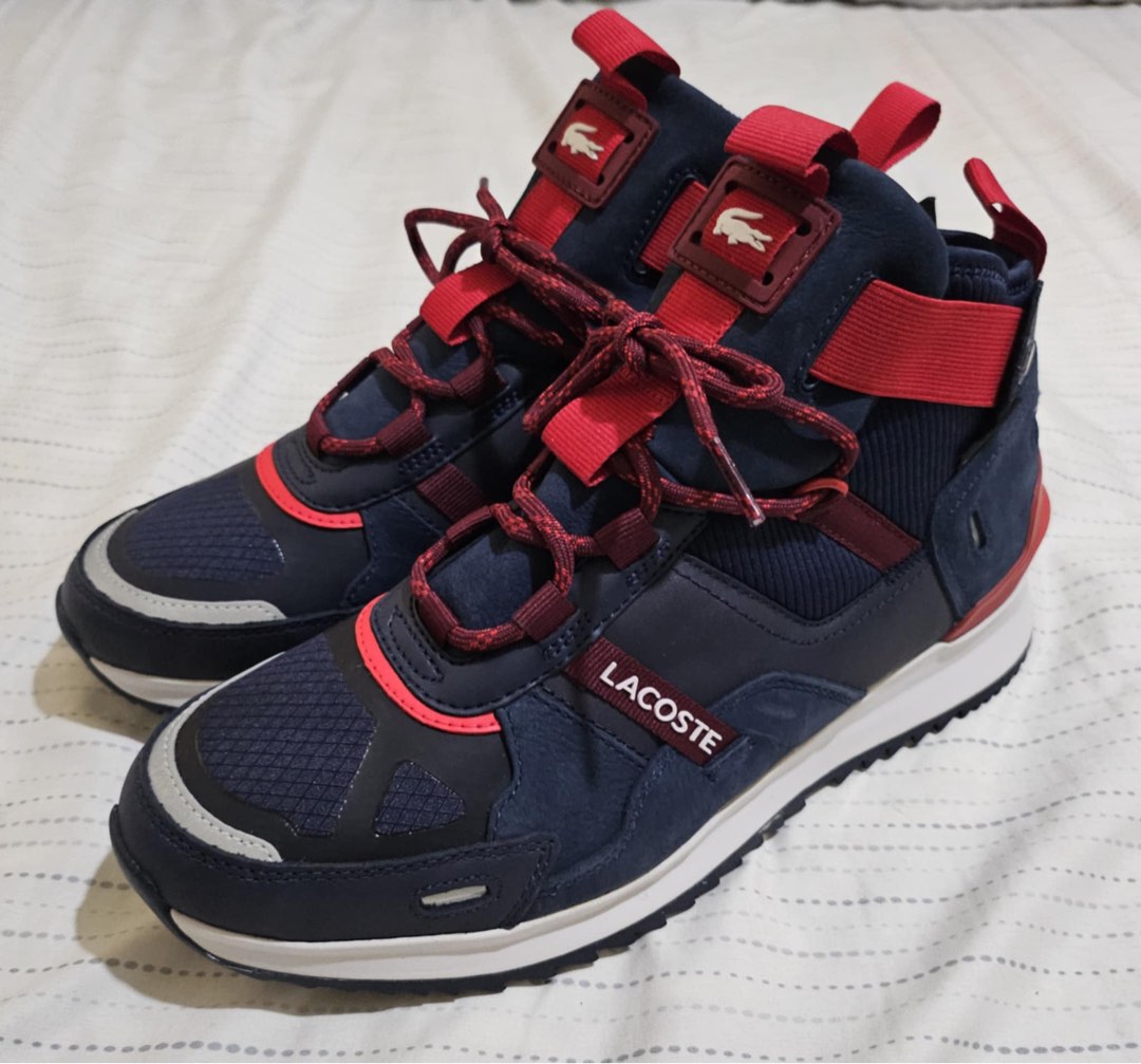 Lacoste mens run breaker, Men's Fashion, Footwear, Sneakers on Carousell