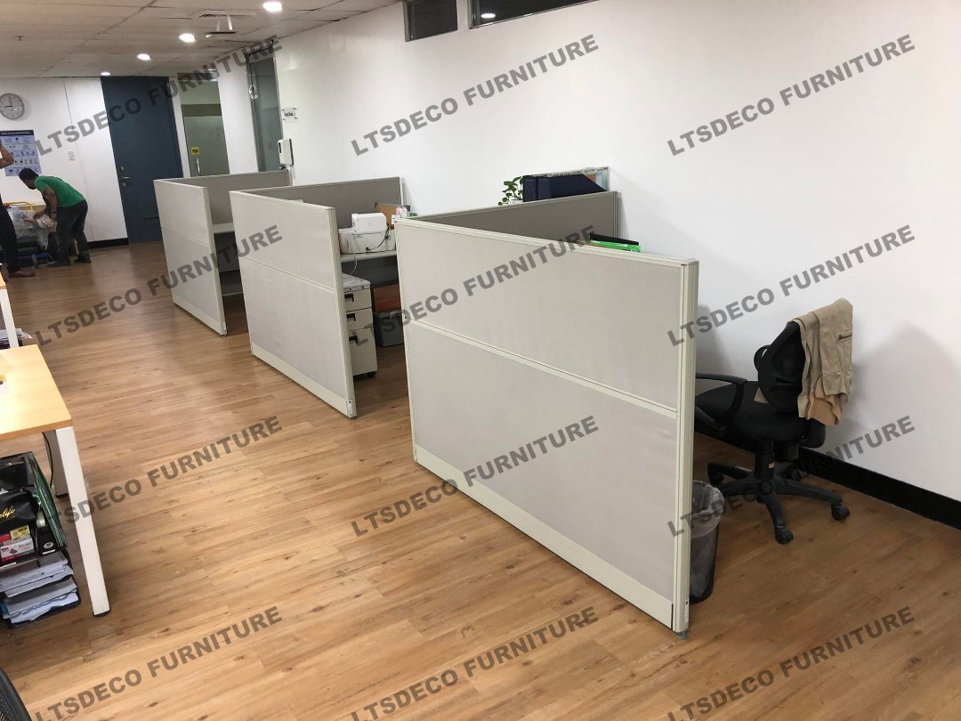 LINEAR CUBICLES OFFICE PARTITION OFFICE FURNITURE, Furniture & Home ...