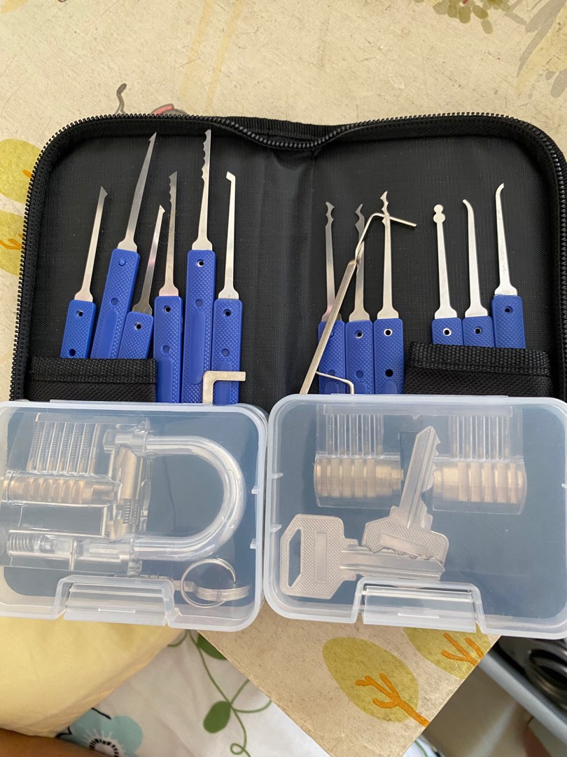 lock picking set, Furniture & Home Living, Security & Locks, Locks ...