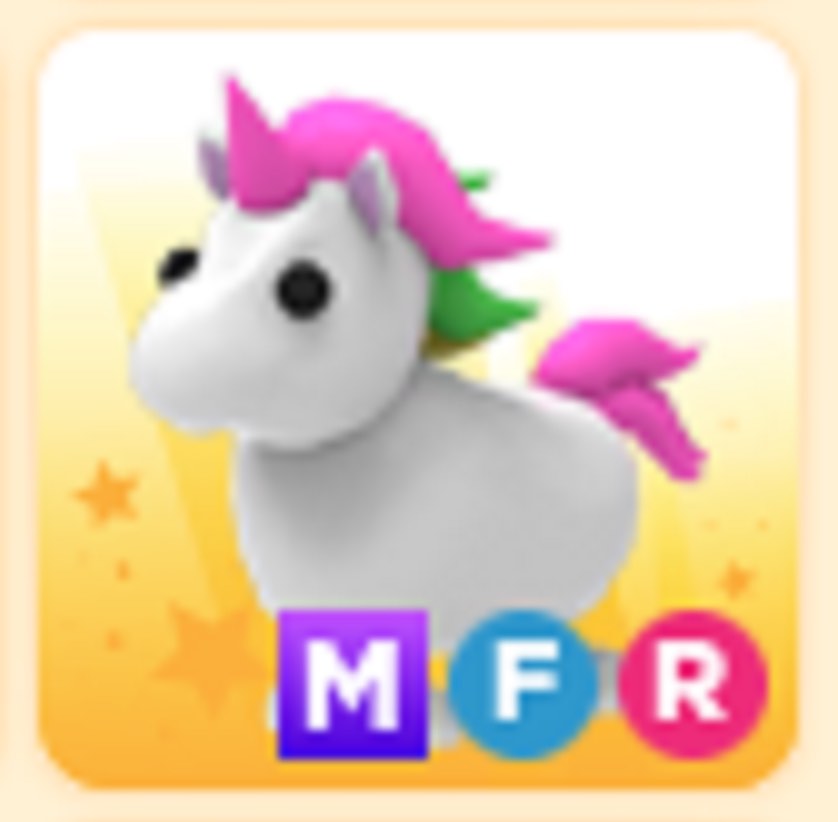 MEGA FLY RIDE UNICORN ADOPT ME PETS, Everything Else, Others on Carousell