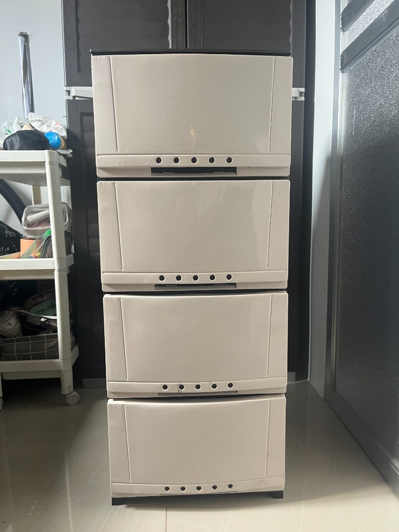 Megabox 4-Layer Cabinet, Furniture & Home Living, Furniture, Shelves ...