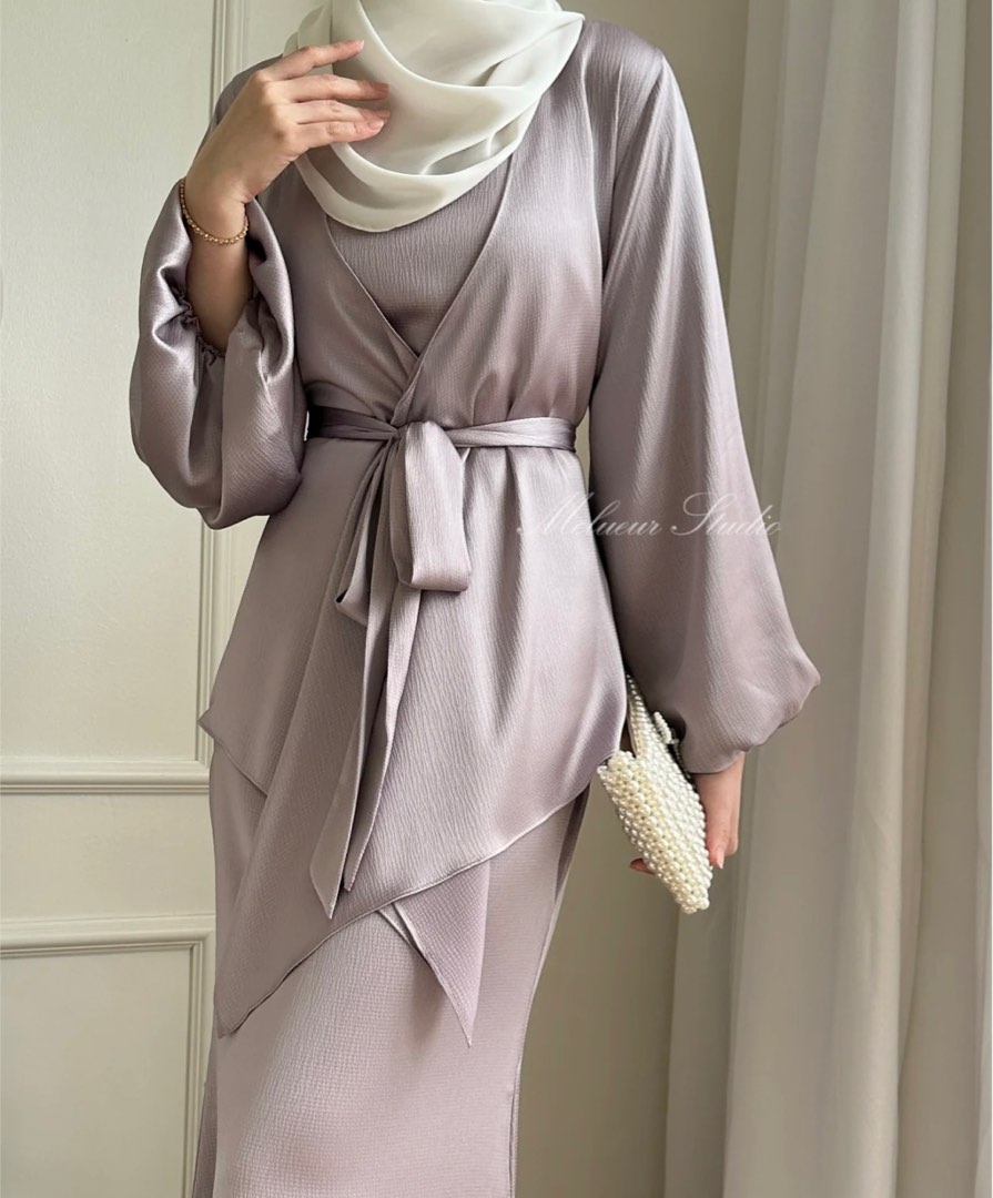 Melueur Studio Ines Dress, Women's Fashion, Muslimah Fashion, Baju ...