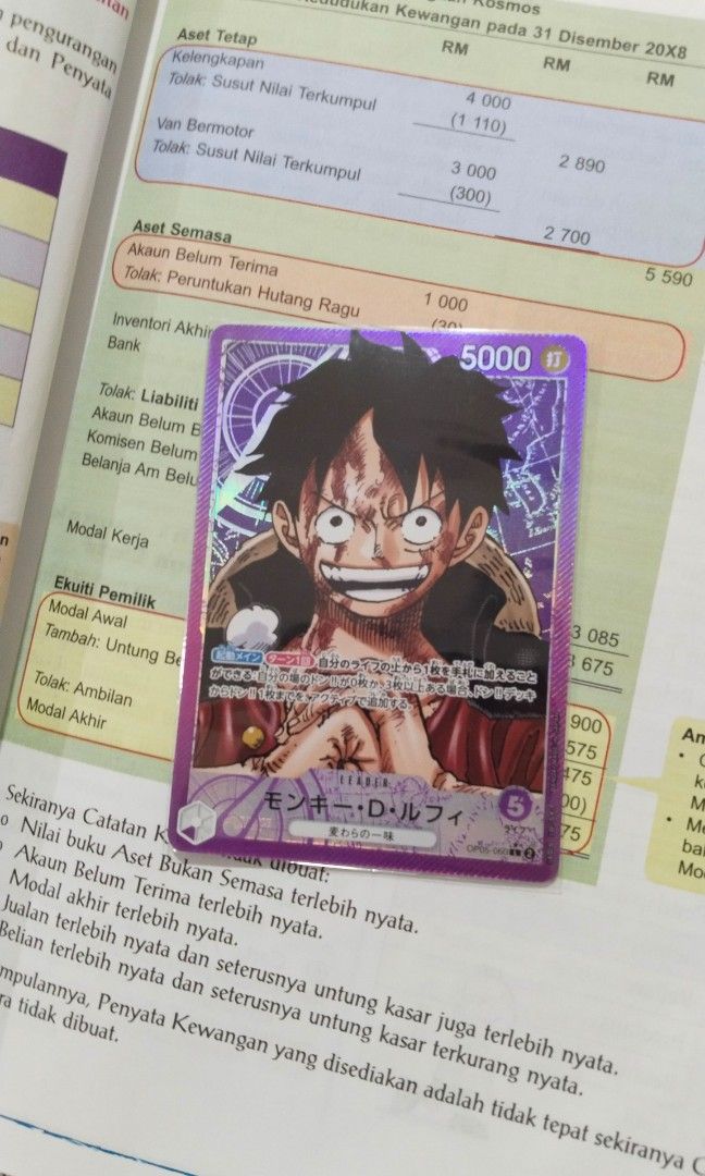 MONKEY D LUFFY OP05-060 ALT ART JP, Hobbies & Toys, Toys & Games on Carousell