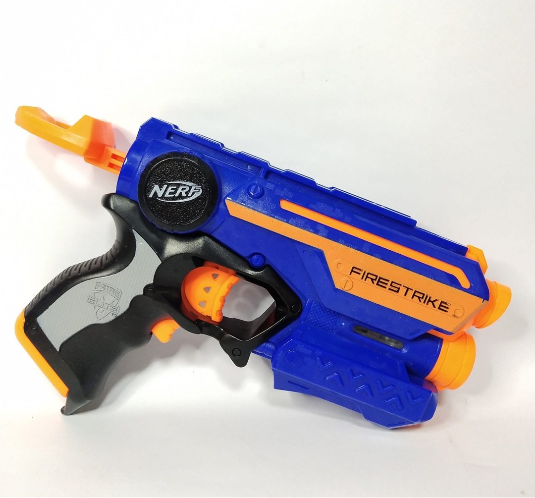 Nerf fire-strike (orange version), Hobbies & Toys, Toys & Games on ...