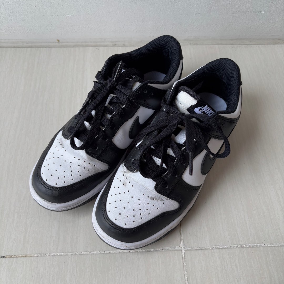 Nike Dunks Panda (GS) 24cm US6Y, Women's Fashion, Footwear, Sneakers on ...