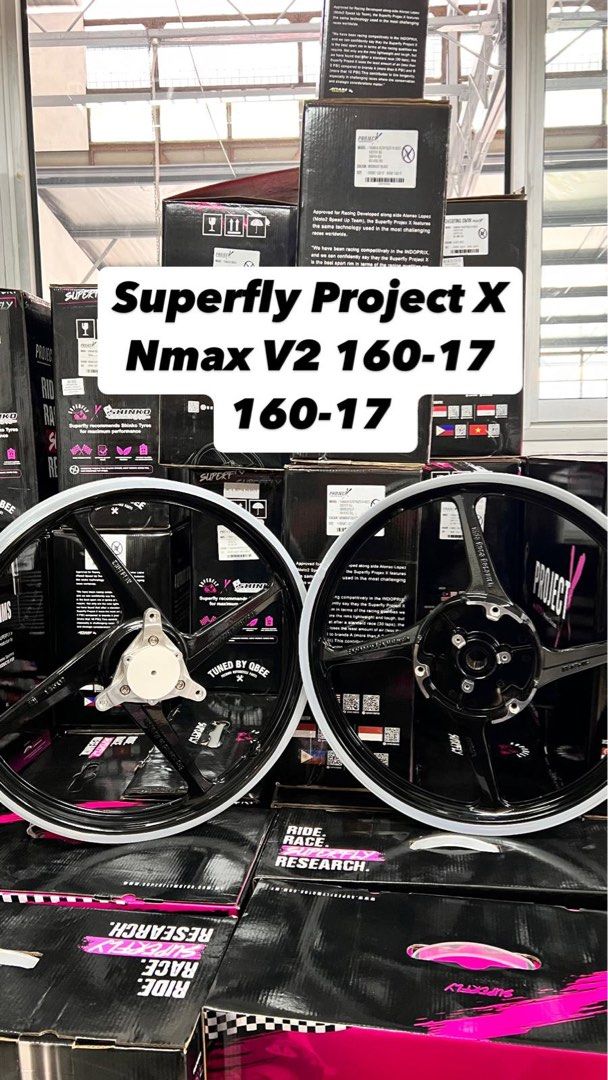 Nmax v2 Superfly Project X Sport Rims Aerox(QUALITY ASSURANCE ...