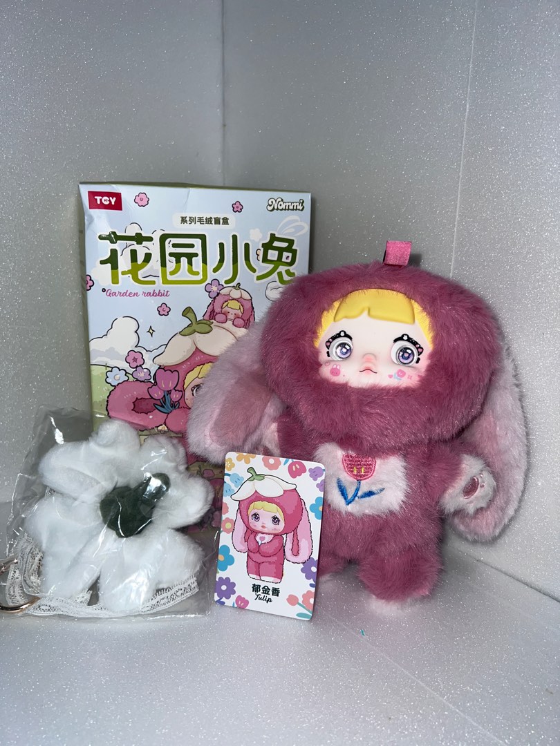 nommi garden rabbit - tulip, Hobbies & Toys, Toys & Games on Carousell