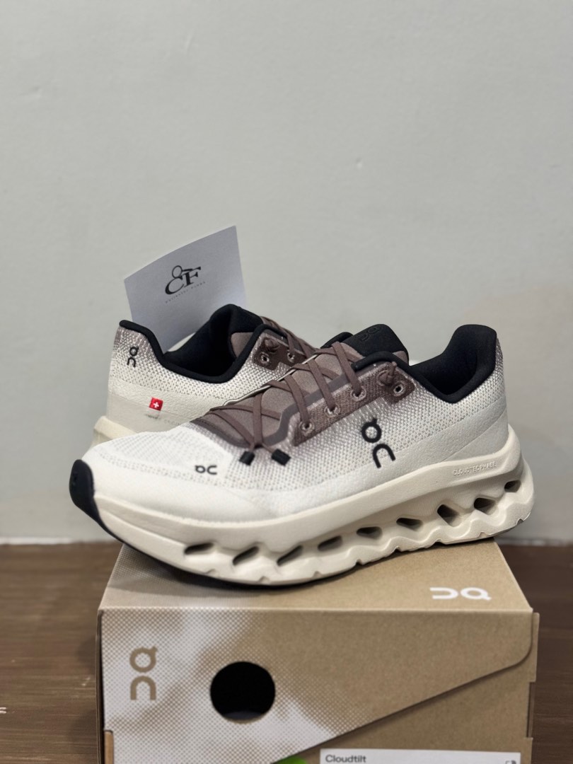 On Cloudtilt Clove Sand US 7W, Women's Fashion, Footwear, Sneakers on Carousell