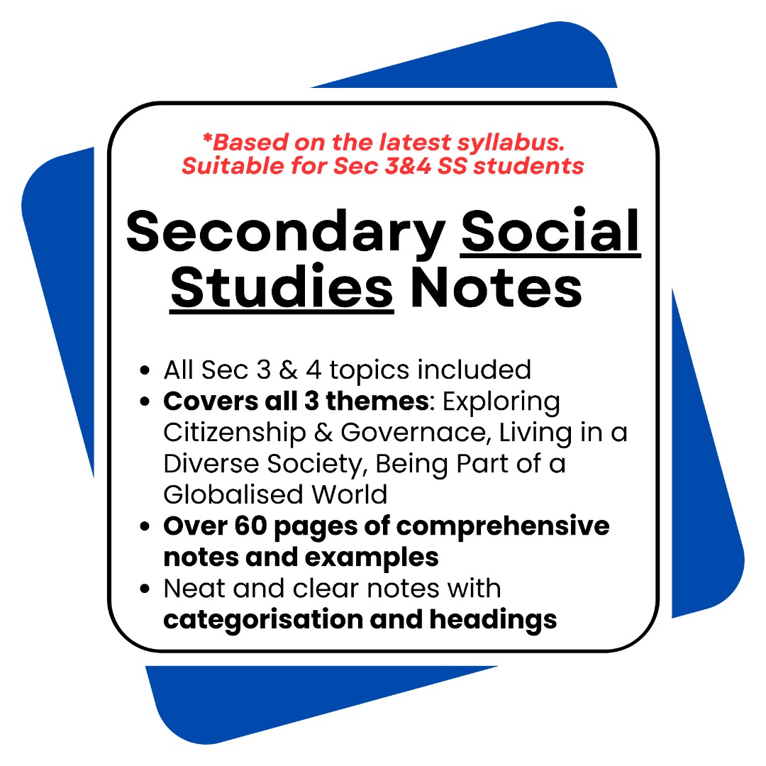 O/N LEVEL SOCIAL STUDIES SOFTCOPY NOTES, Hobbies & Toys, Books ...