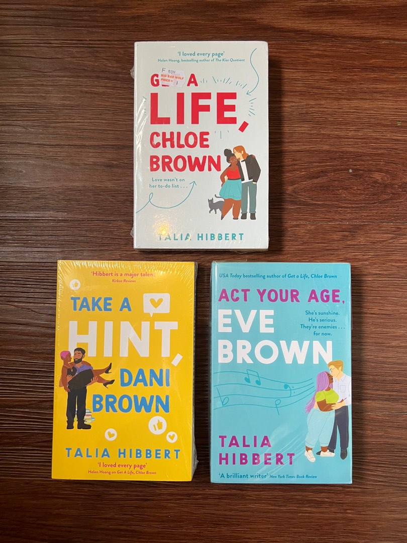 (Original Copy) Get A Life Chloe Brown, Take A Hint Dani Brown, Act ...