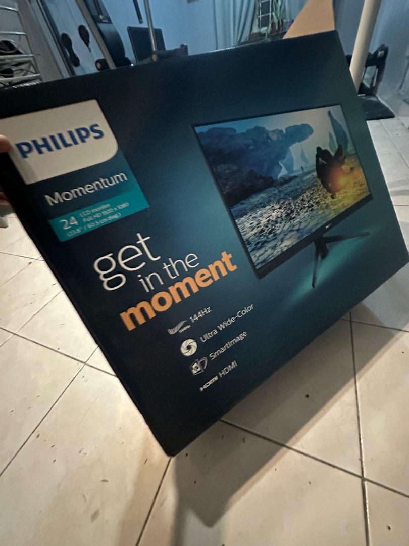 PC MONITOR Phillips Momentum 24" Full HD 144Hz, Computers & Tech, Parts ...