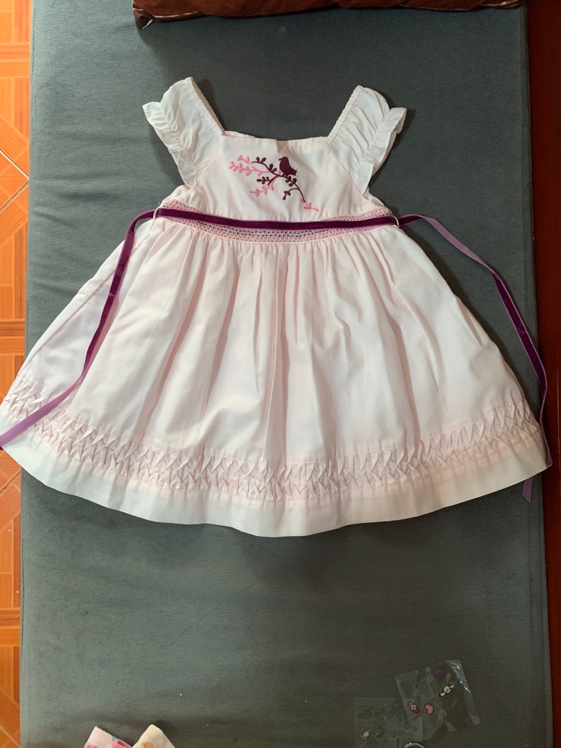 Periwinkle pink dress, Babies & Kids, Babies & Kids Fashion on Carousell