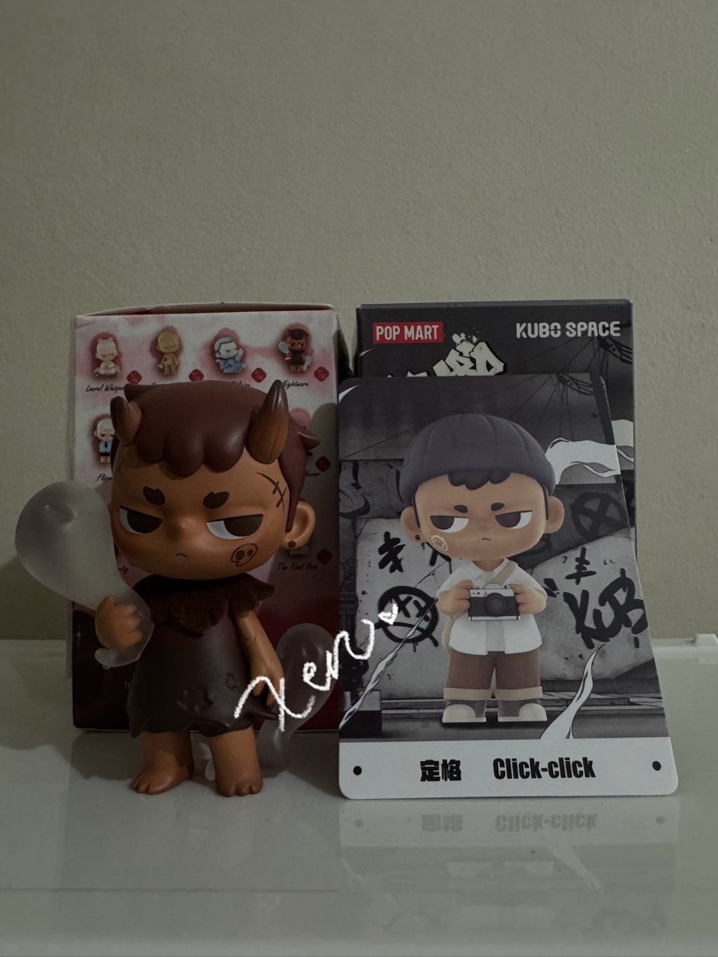 Popmart Kubo Click Click Nightmare Set, Hobbies & Toys, Toys & Games on ...