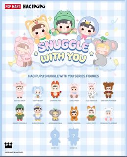 (Instock) HACIPUPU Snuggle With You Series Figures - Popmart Pop mart ...