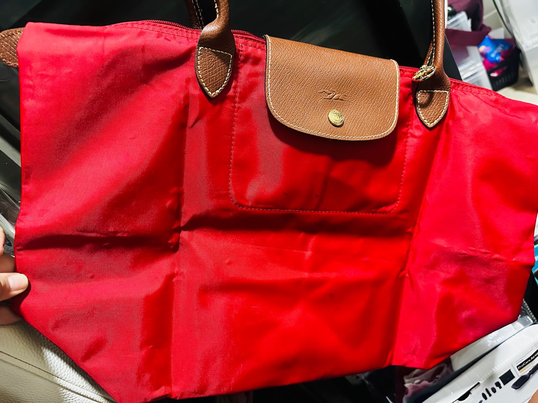 Pre Loved LC Red Bag OG, Women's Fashion, Bags & Wallets, Purses ...