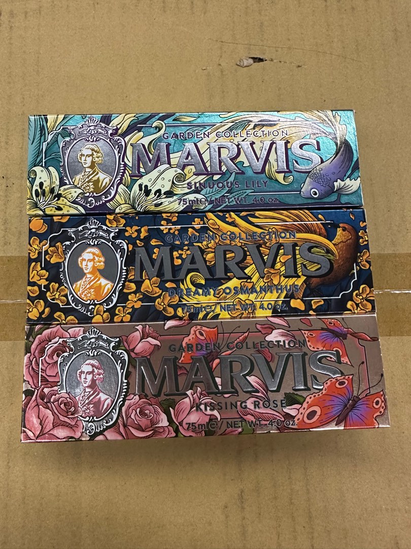 [PREORDER] MARVIS LATEST GARDEN COLLECTION THREE FLAVOURS, Beauty ...