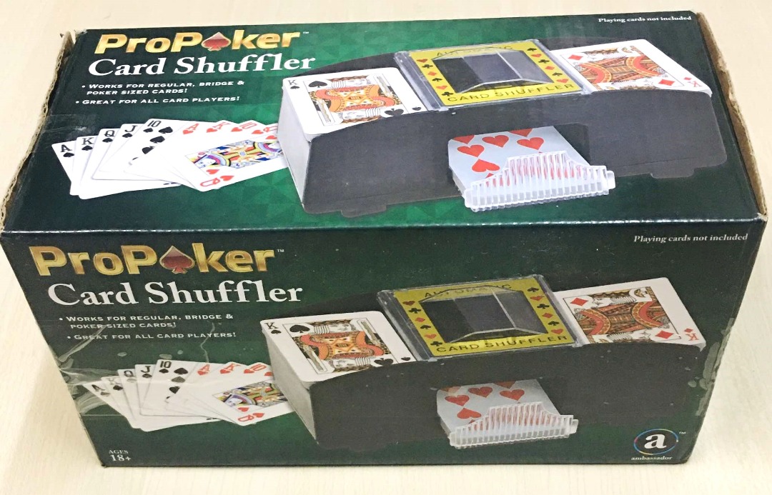 ProPoker Card Shuffler with Playing Cards, Hobbies & Toys, Toys & Games ...