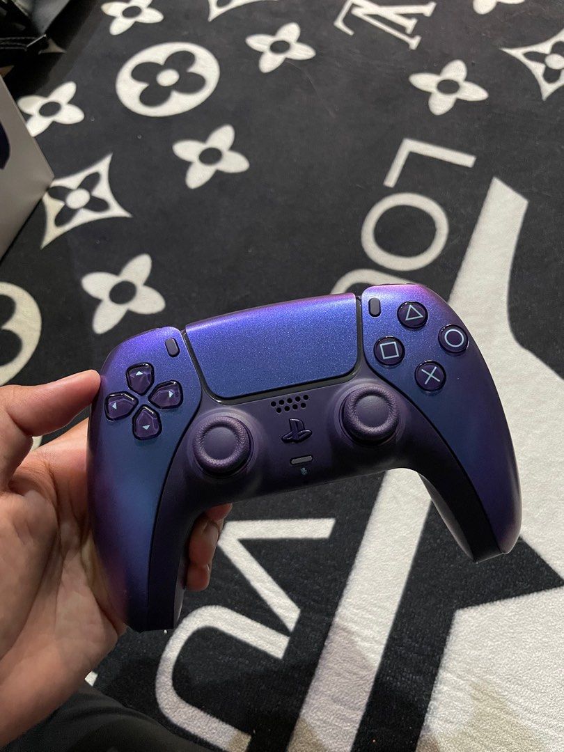 PS5 Dualsense Chroma Indigo, Video Gaming, Video Game Consoles ...
