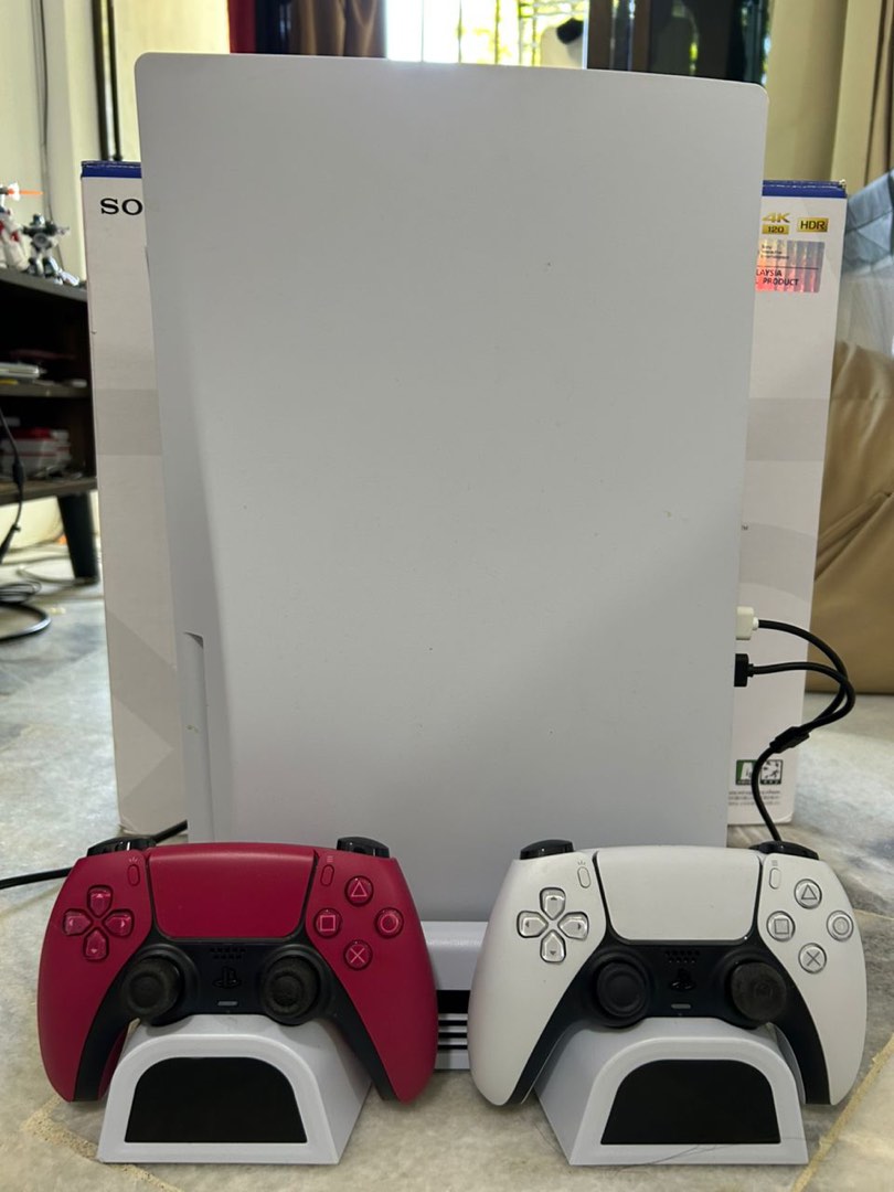 PS5 fat disk version 825gb, Video Gaming, Video Game Consoles ...