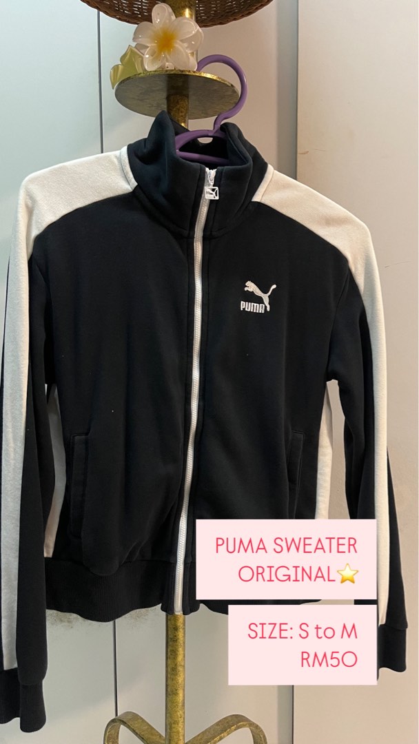 Puma sweater original, Women's Fashion, Activewear on Carousell