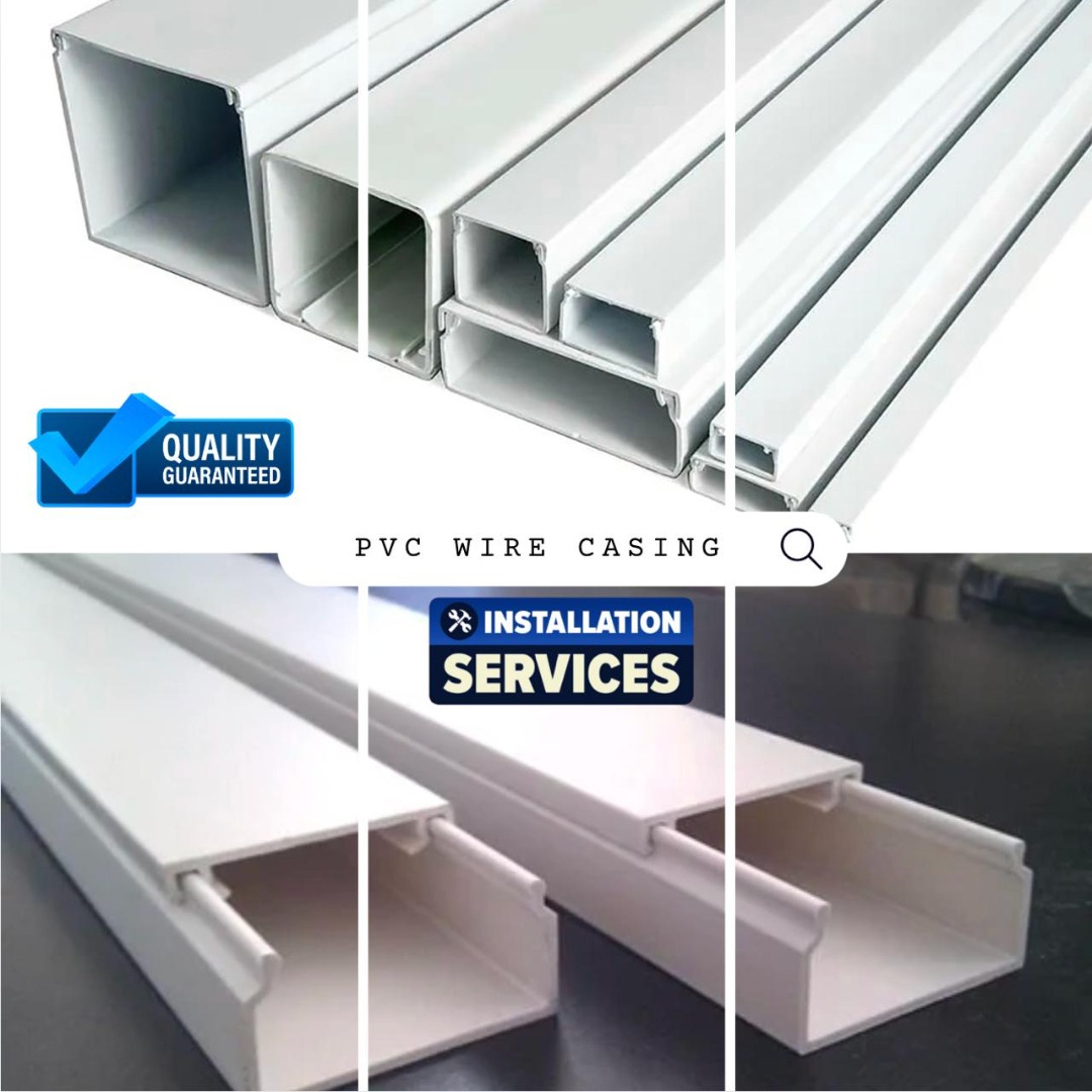 PVC Cable Electrical Tracking | Wire Tracking | PVC Wire Tracking | Wire Trunking | Installation ...