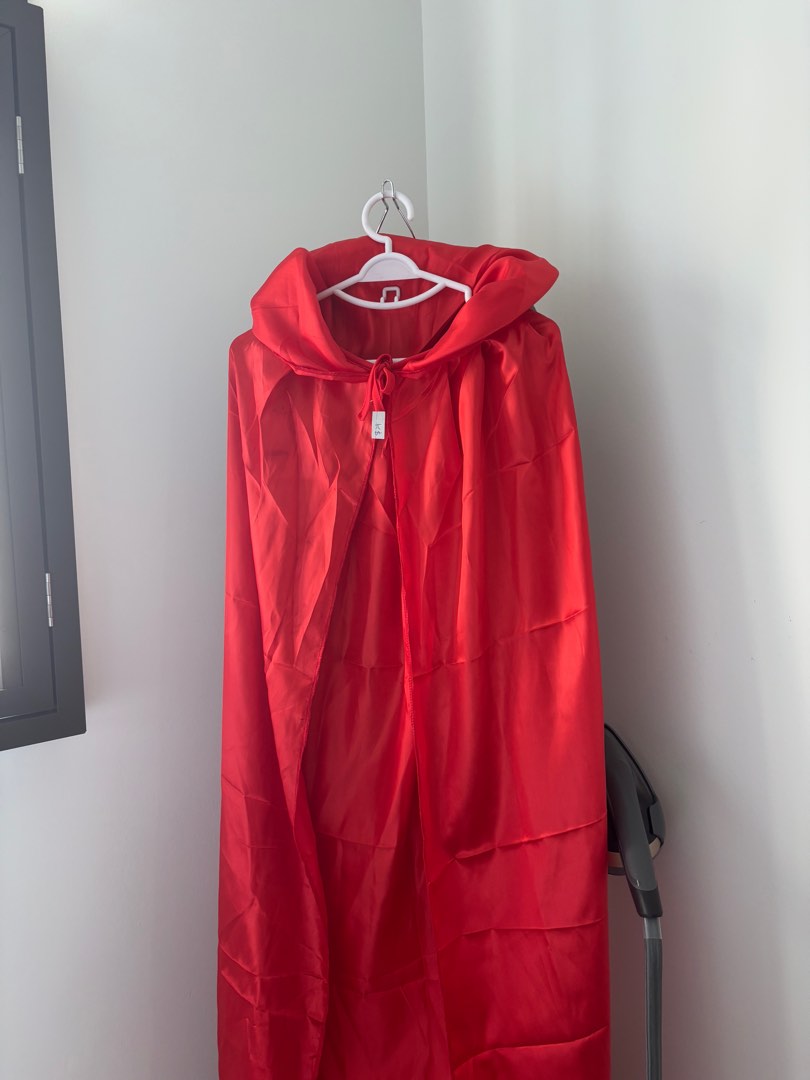 Red Riding Hood Cloak, Women's Fashion, Coats, Jackets and Outerwear on ...