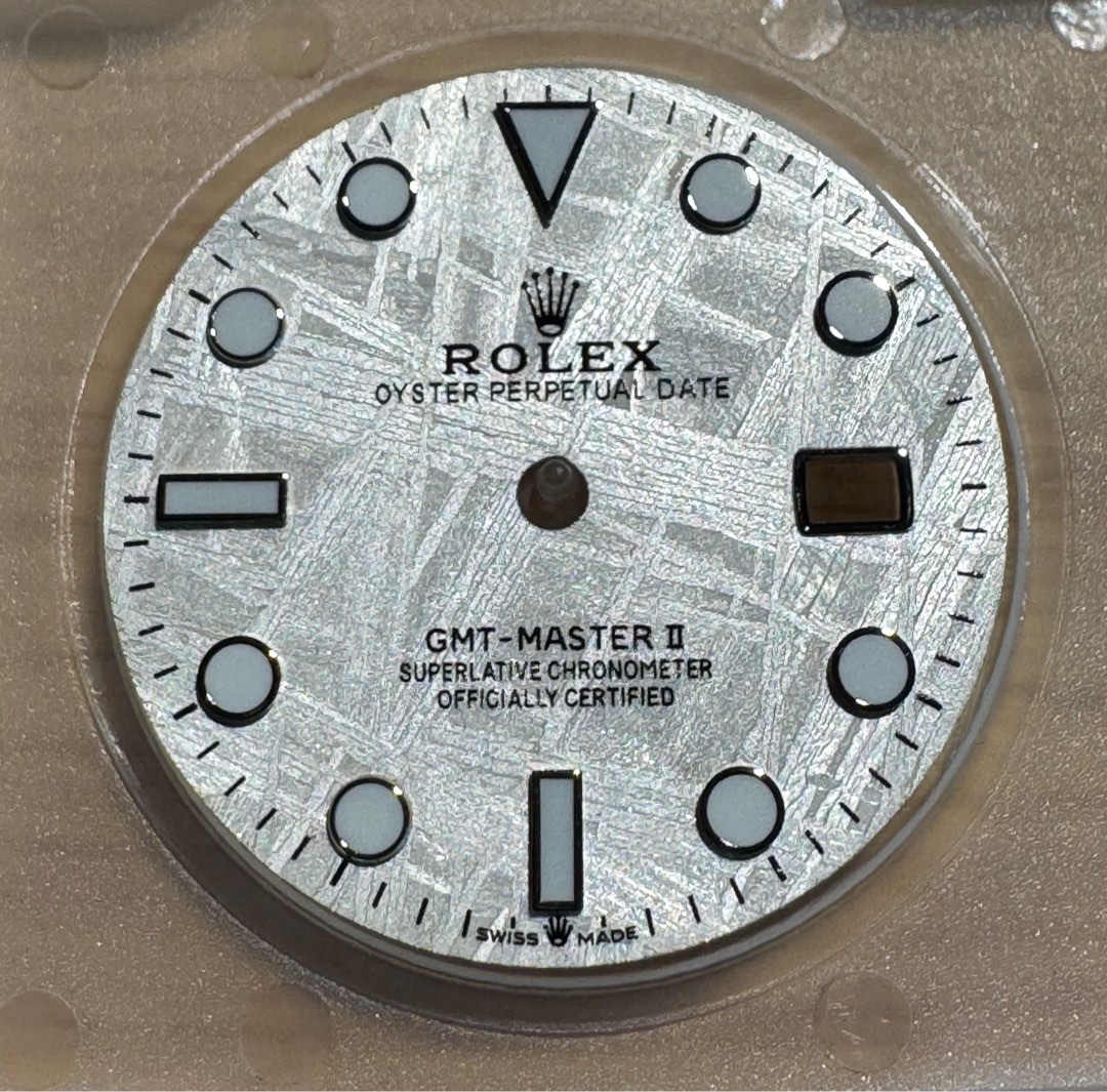 Rolex GMT Master II 2 Genuine Meteorite Dial 126710 126710BLRO 126719 ...
