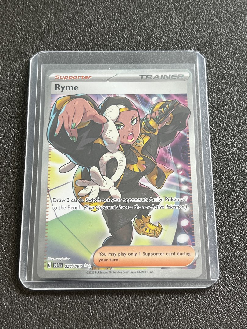 Ryme #221 Pokemon Obsidian Flames, Hobbies & Toys, Toys & Games on ...