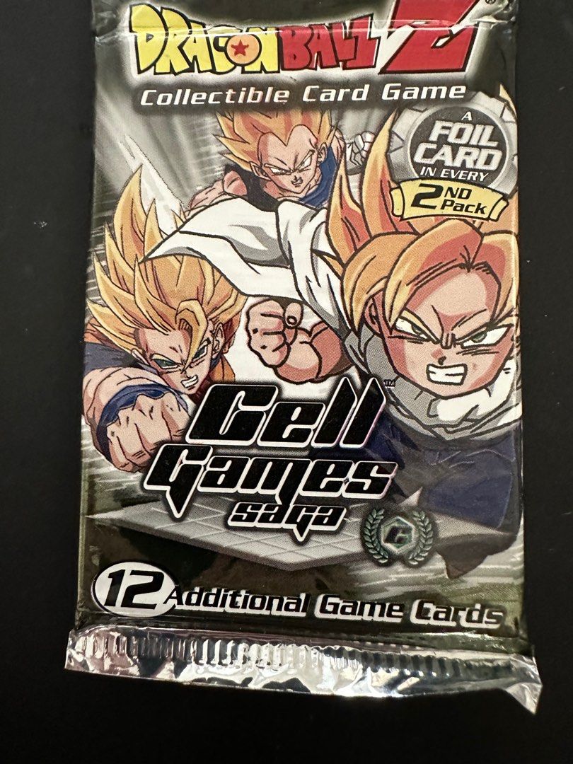 SCORE Entertainment Dragon Ball Z Cell Games Saga sealed booster pack ...