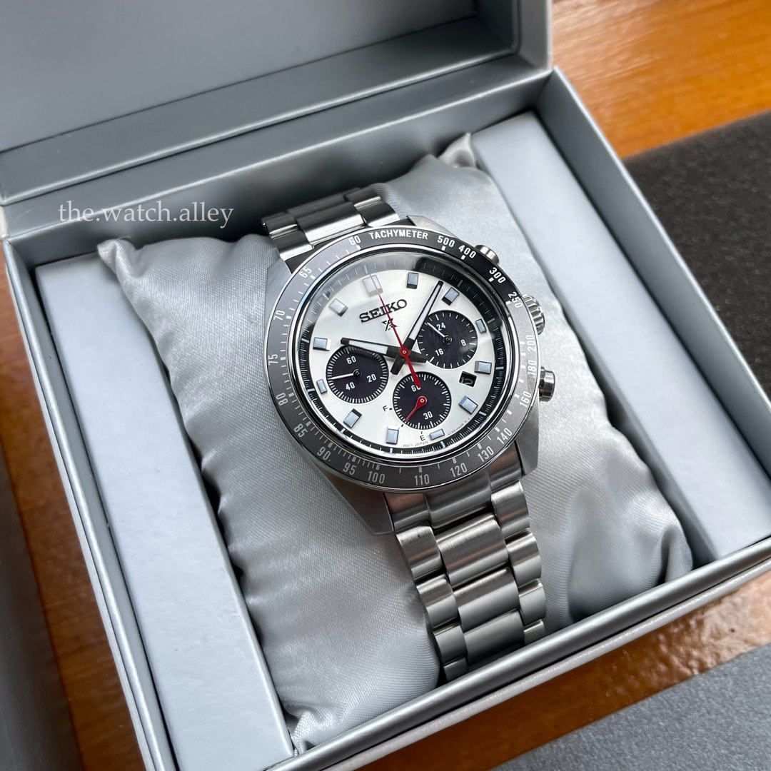 Seiko Prospex - Solar Panda Speedtimer SSC911P1 - Ver 2. Chronograph ...