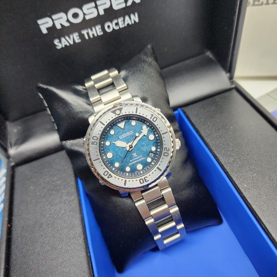 Seiko Prospex Baby Tuna Save The Ocean Penguin SRPH77 with Strapsco ...