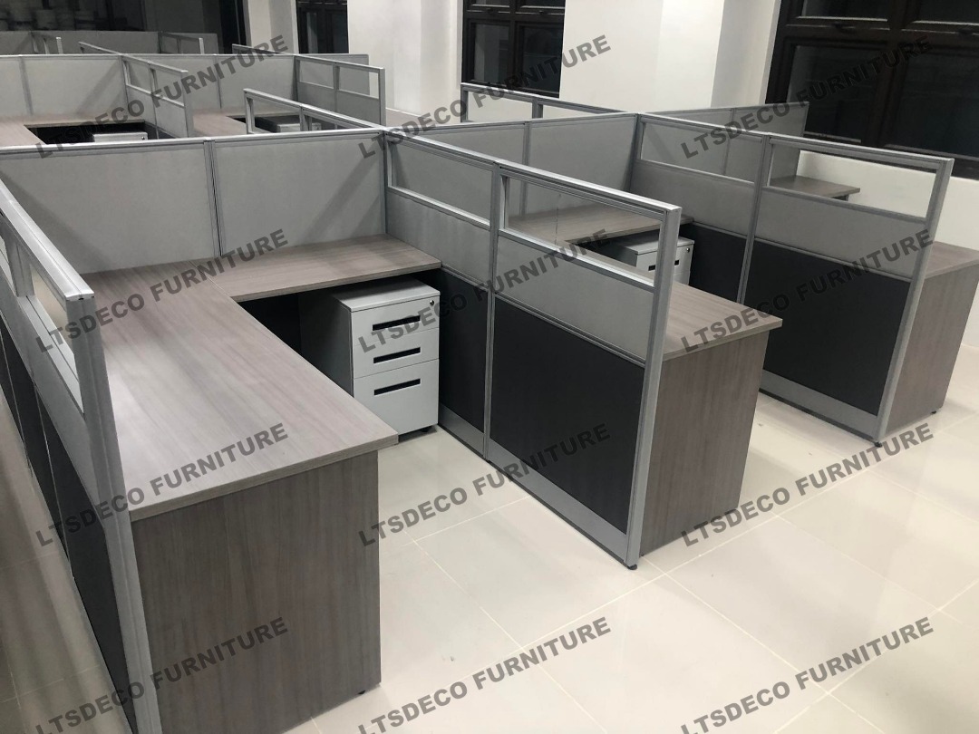 SHARING WORKSTATION CUBICLE | OFFICE PARTITION | OFFICE FURNITURE ...