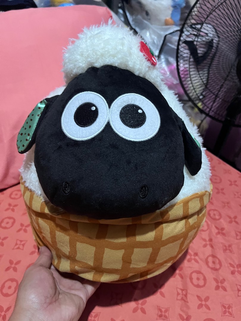 Shaun the sheep in a basket, Hobbies & Toys, Toys & Games on Carousell
