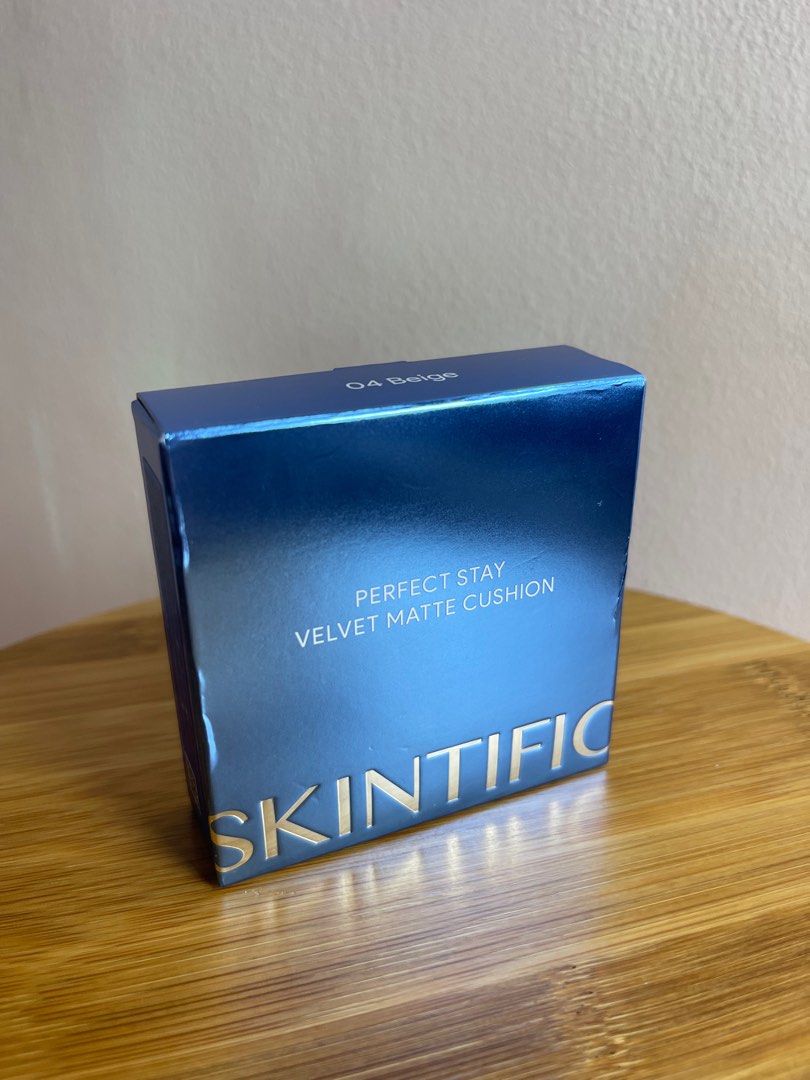 SKINTIFIC Perfect Stay Velvet Matte Cushion - 04 Beige, Beauty ...