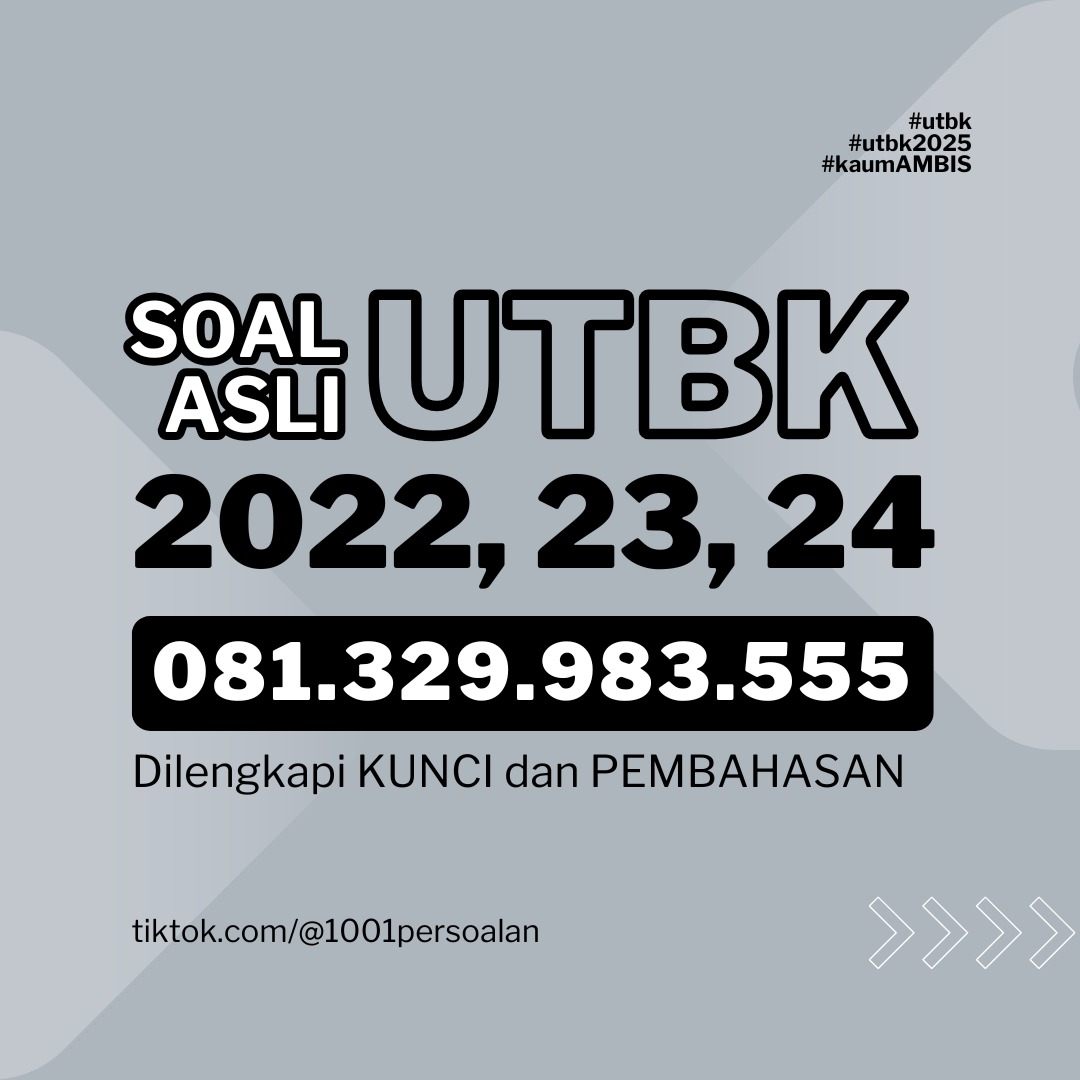 SOAL UTBK DAN PEMBAHASANNYA, Buku & Alat Tulis, Buku di Carousell