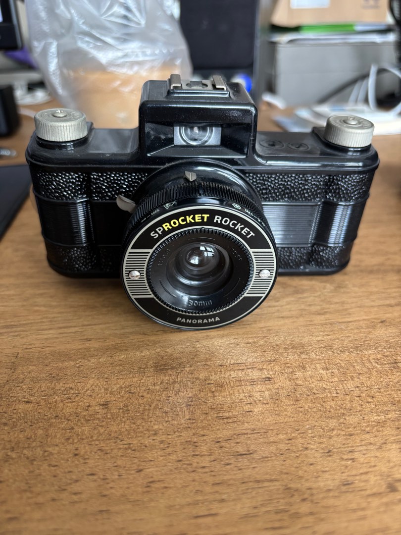 Sprocket Rocket Panorama Film Camera, Photography, Cameras on Carousell
