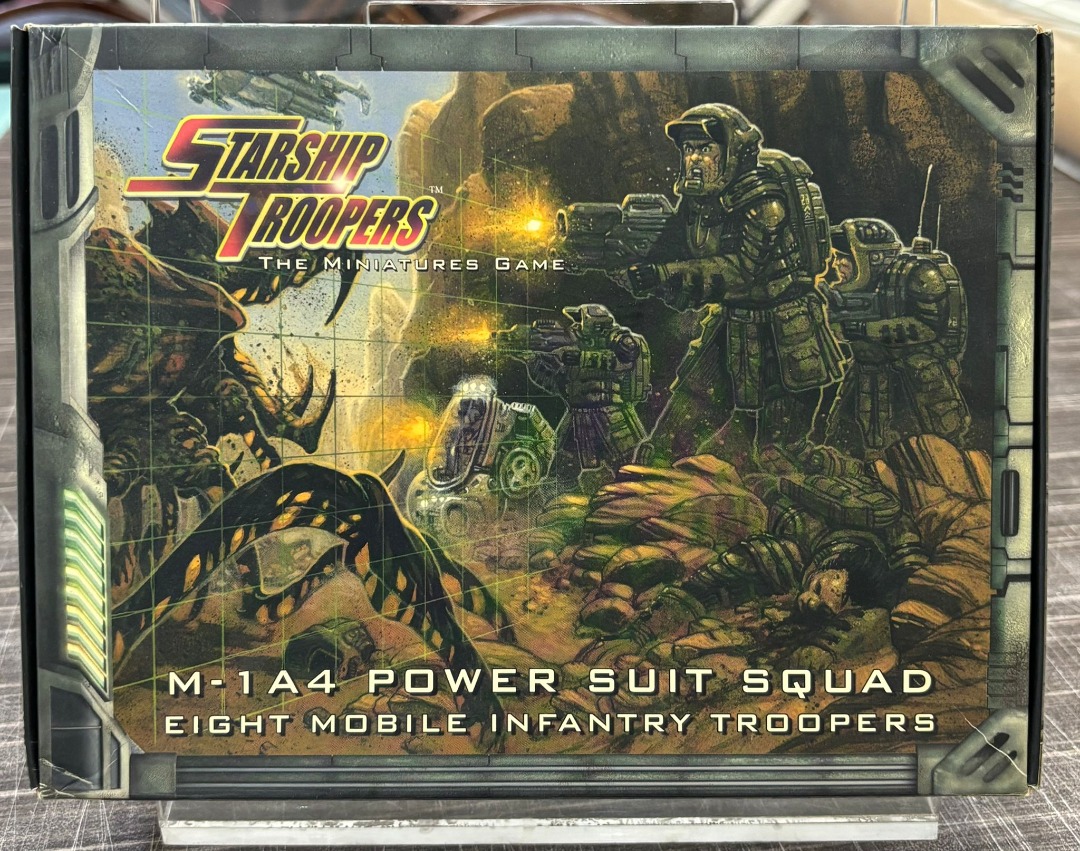 Starship Troopers Miniature Game Power Suit Squad 40k Battletech ...