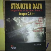 STRUKTUR DATA ( Algoritma & Struktur Data 2) dengan C, C++, Buku & Alat Tulis, Buku di Carousell