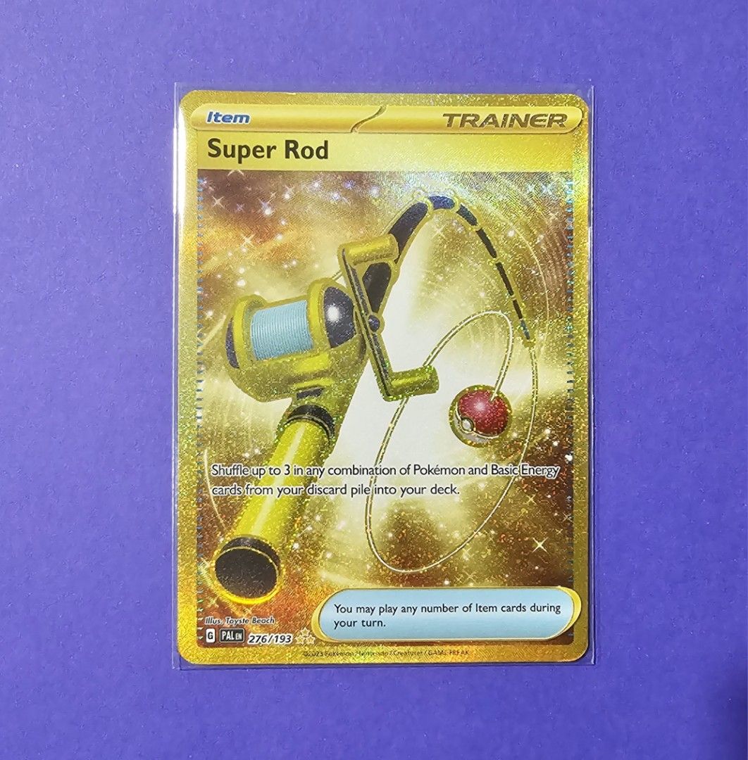 Super Rod #276/193 Gold Secret Rare - Eng Ver PAL Paldea Evolved ...