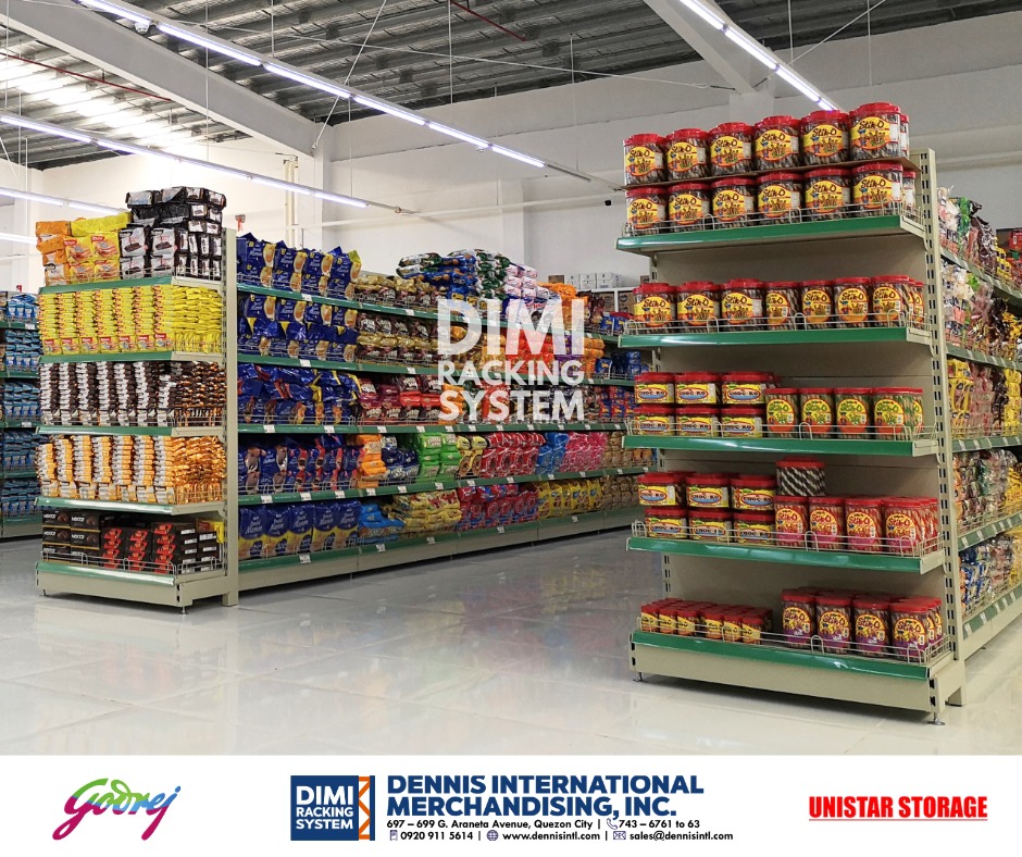 SUPERMARKET SHELVES | DIMI RACKING SYSTEM, Commercial & Industrial ...
