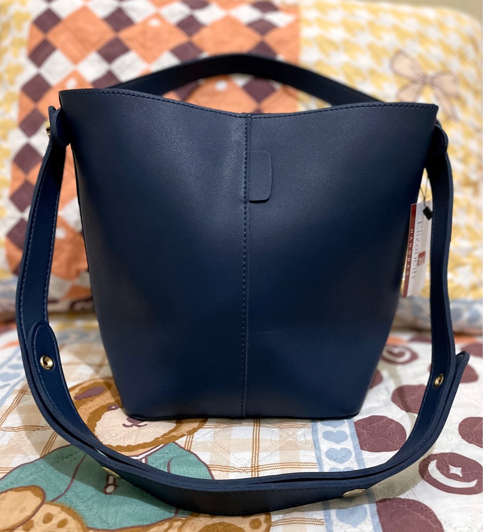 Tas Elizabeth Bucket Hobo Totebag Preloved, Tas Navy, Tas Netral, Tas ...